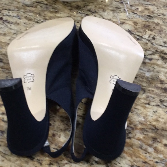 Sam & Libby | Shoes | Sam Libby Navy Heels | Poshmark